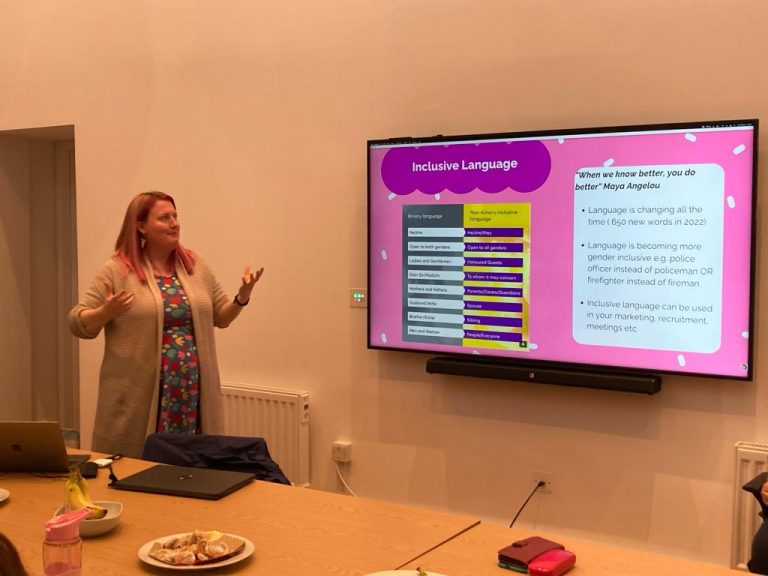 GCP team take part in gender diversity training – Govan Community Project